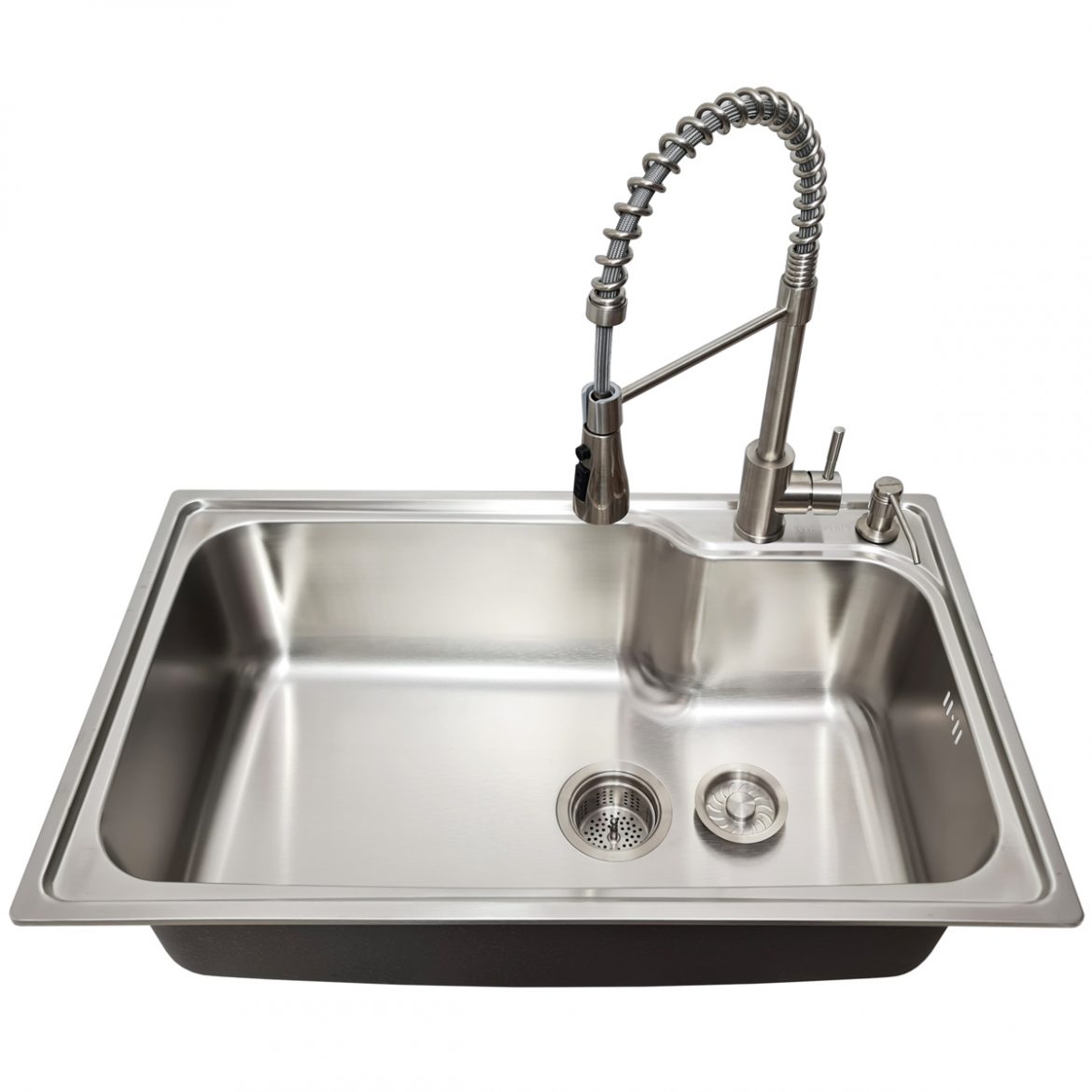 Chiuveta bucatarie inox CookingAid ATHENA XL cu accesorii montaj ...